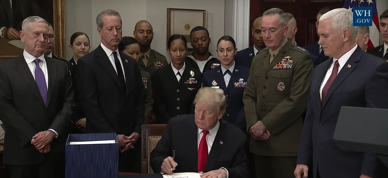 Trump Signs NDAA | Air & Space Forces Magazine