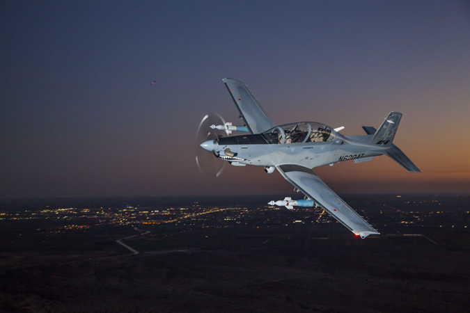 Textron to Participate in USAF Light Attack Aircraft Experiments | Air ...