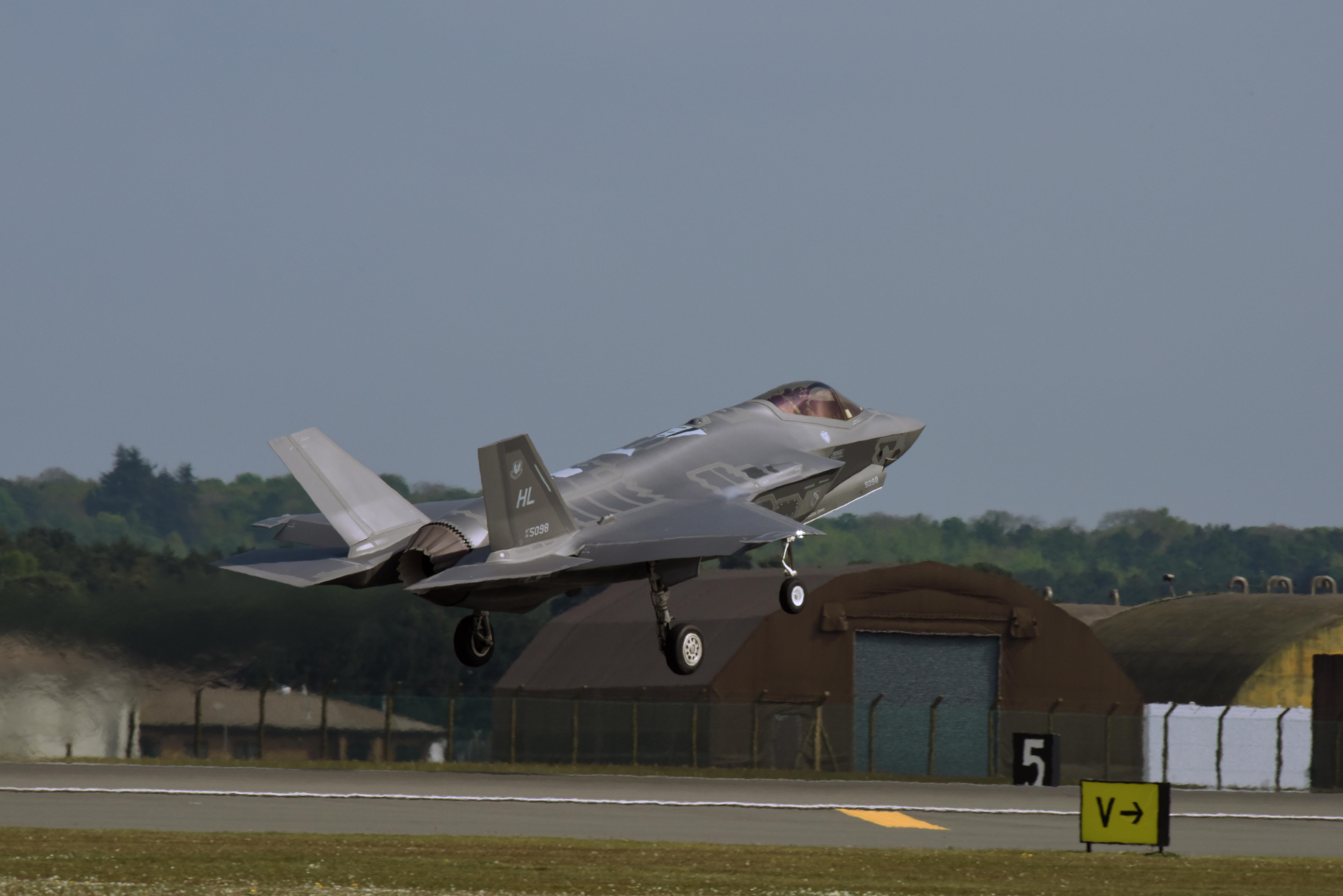 USAF to Deploy Fifth-Gen Fighters to Europe Again This Summer | Air ...