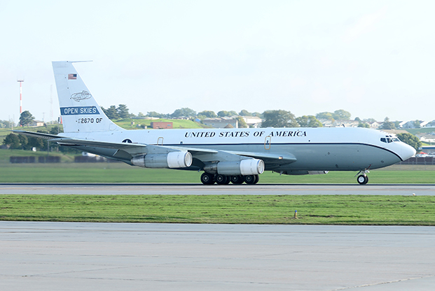US Conducts Open Skies Flight Over Russia | Air & Space Forces Magazine