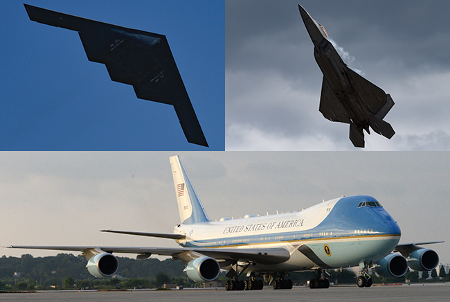 B-2, F-22, Air Force One to Fly Over DC on July 4 | Air & Space Forces ...