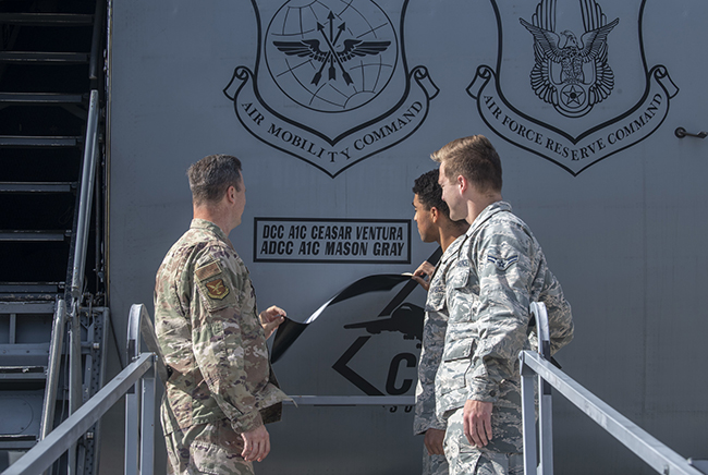 Crew Chiefs Can Again Paint Names on AMC Aircraft | Air & Space Forces ...