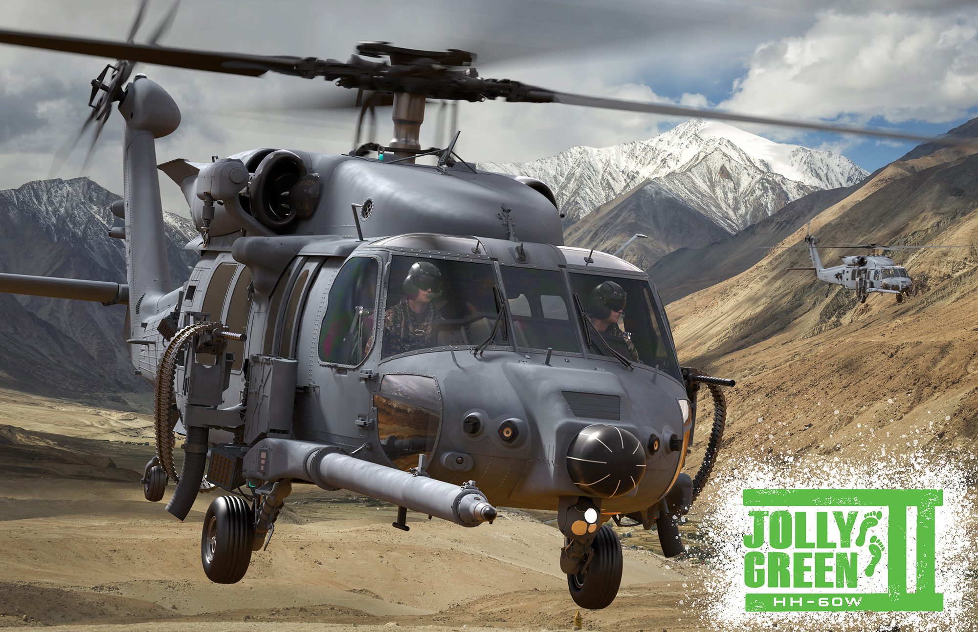 Combat Rescue Helicopter Named the ‘Jolly Green II’ | Air & Space ...