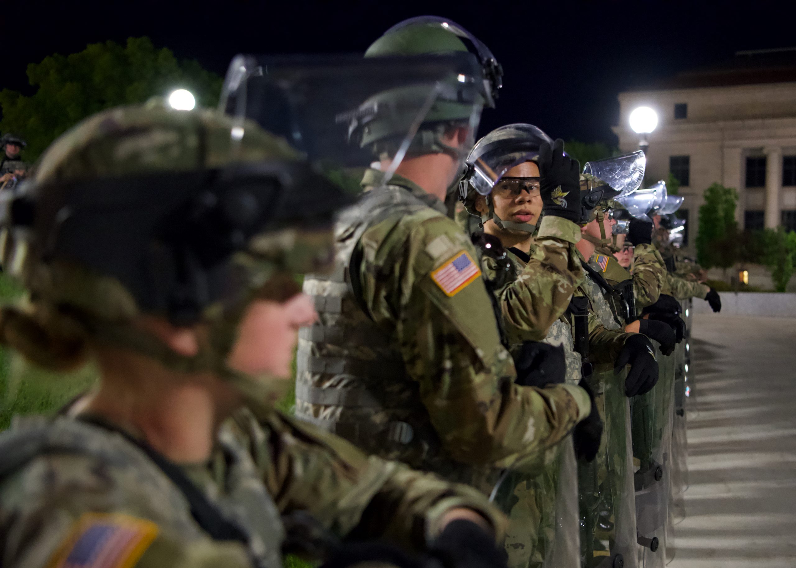 President to Governors: Deploy Guard, ‘Dominate the Streets’ | Air ...