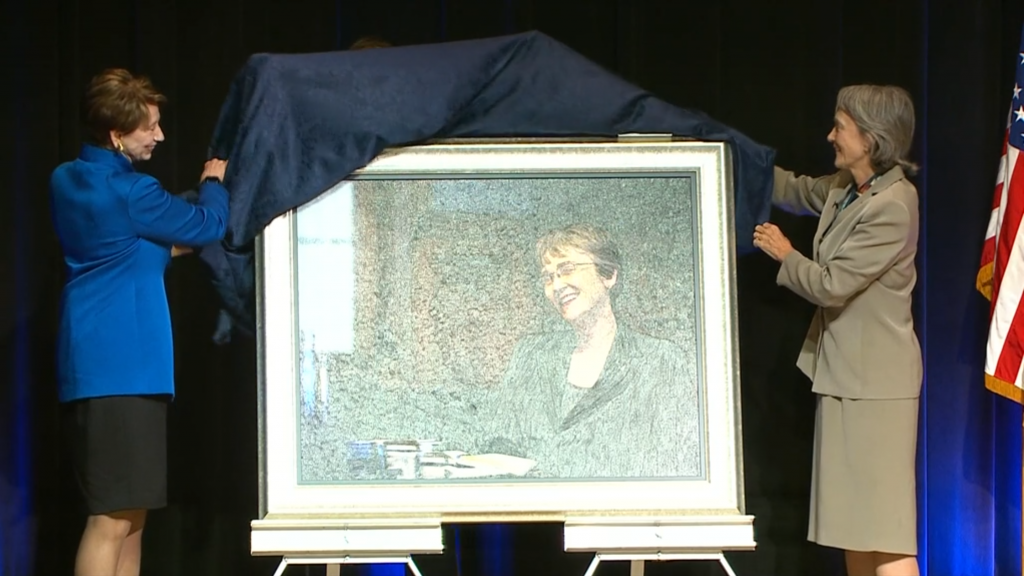 Former SECAF Wilson Unveils Her Unique Portrait | Air & Space Forces ...