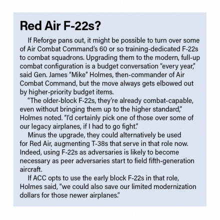 Reforging Fighter Pilot Training | Air & Space Forces Magazine