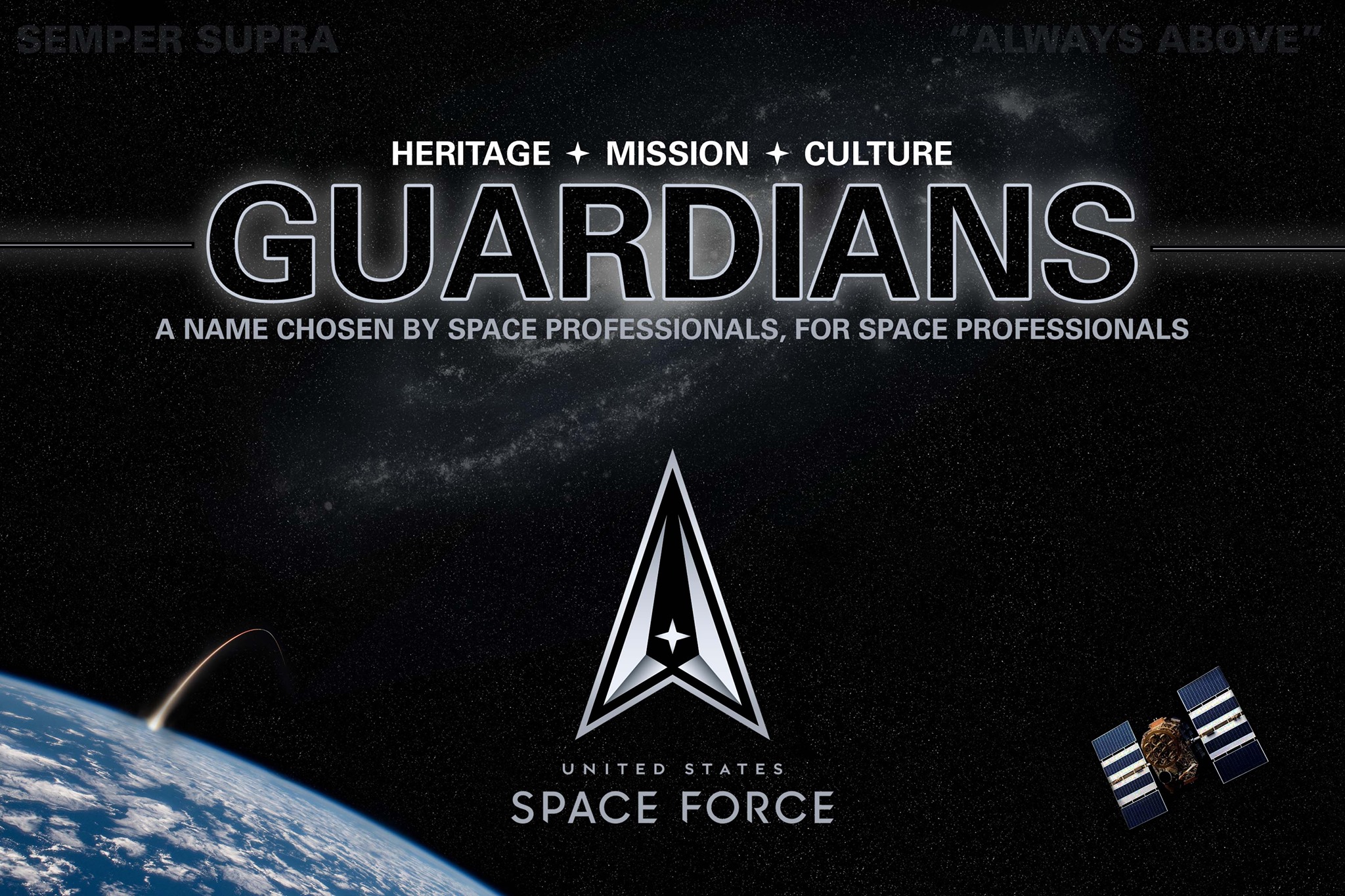 ‘Guardians’ of the Galaxy: Space Force Members Get New Name | Air & Space Forces Magazine