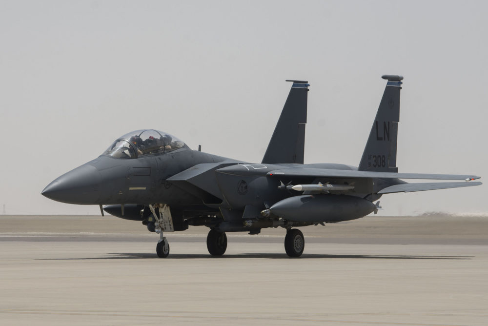 Deployed F-15Es Prove Capability to ‘Tactically’ Ferry Bombs | Air ...