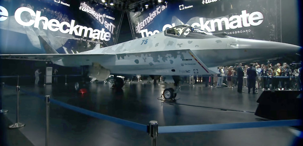 Russia Officially Unveils New Checkmate Fighter, But Performance Claims ...