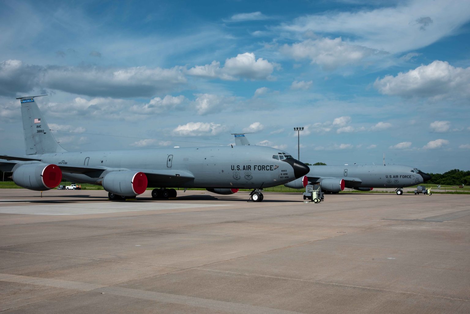 MacDill Sends KC-135s to McConnell as Tropical Storm Elsa Approaches ...