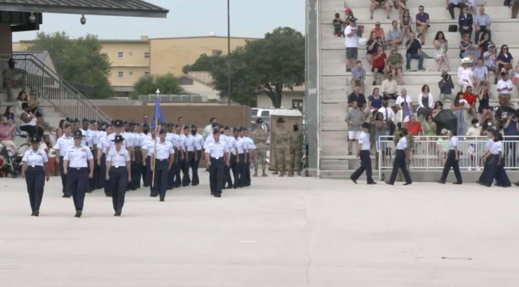 After 16 Months, Guests Return to Air Force Basic Training Graduation ...