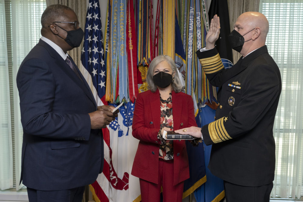 Adm. Christopher W. Grady Sworn in as Vice Chairman of Joint Chiefs ...