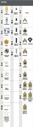 2022 USAF & USSF Almanac: Rank Insignia of the Armed Forces | Air ...