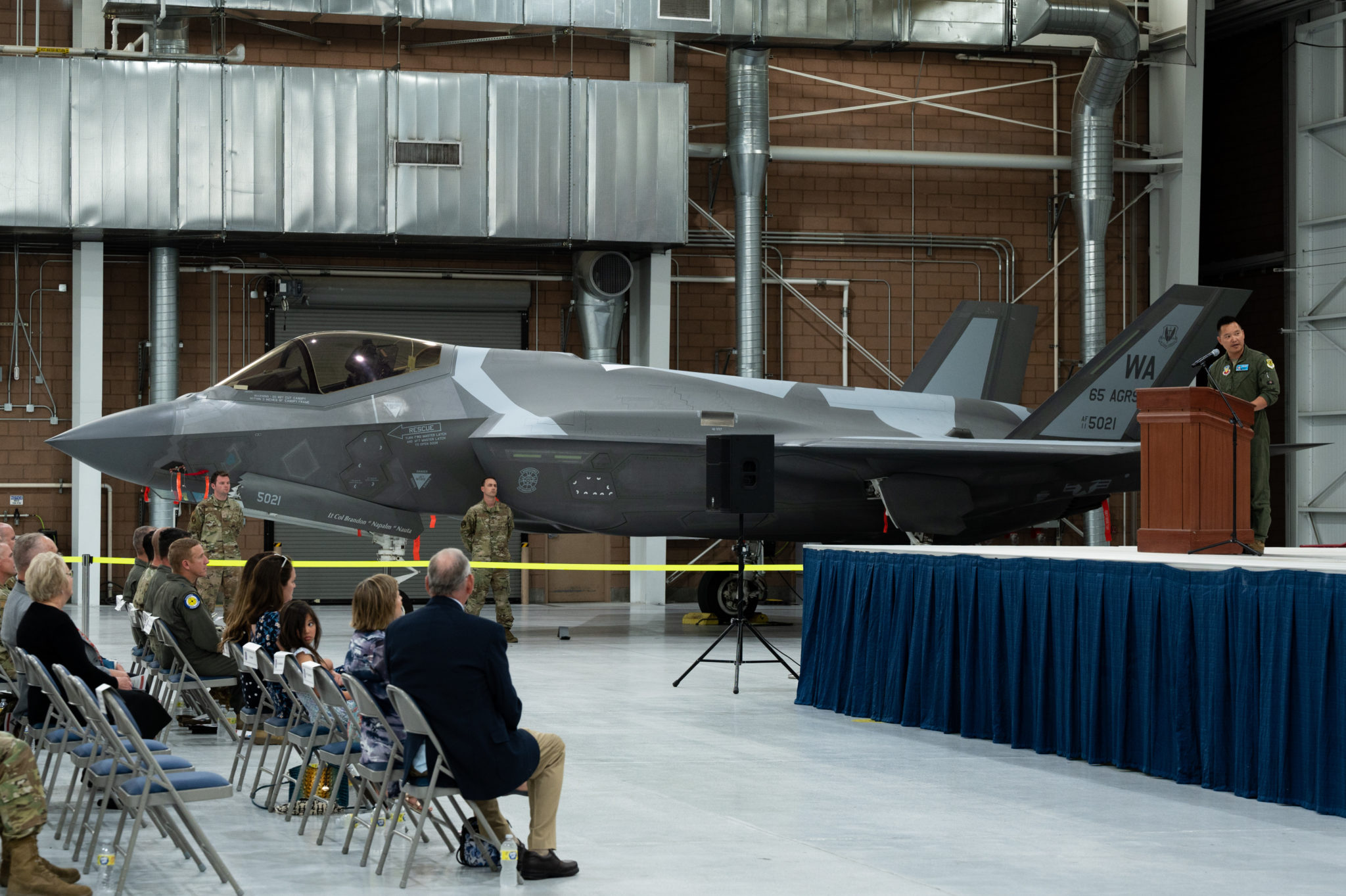 First-Ever F-35 Aggressor Squadron Stands Up at Nellis | Air & Space ...