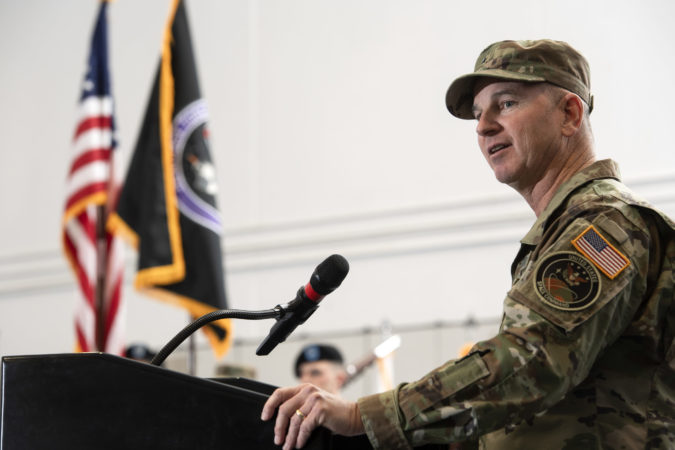USSF's Bythewood Takes Command of Joint 'Space Troopers' | Air & Space ...