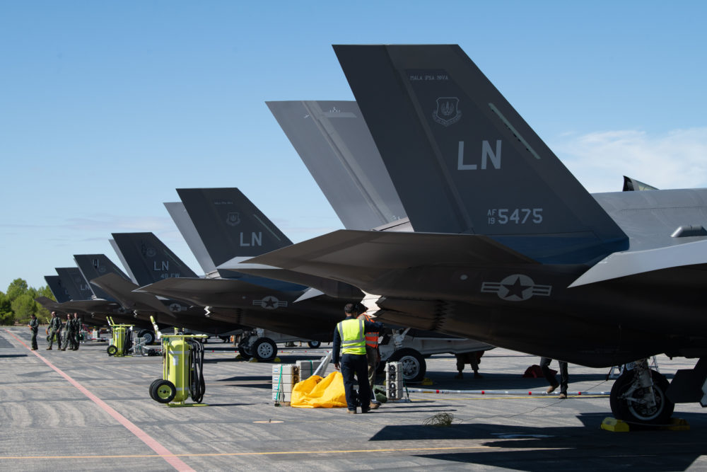 USAF F-35 Squadrons at Lakenheath Near Full Readiness
