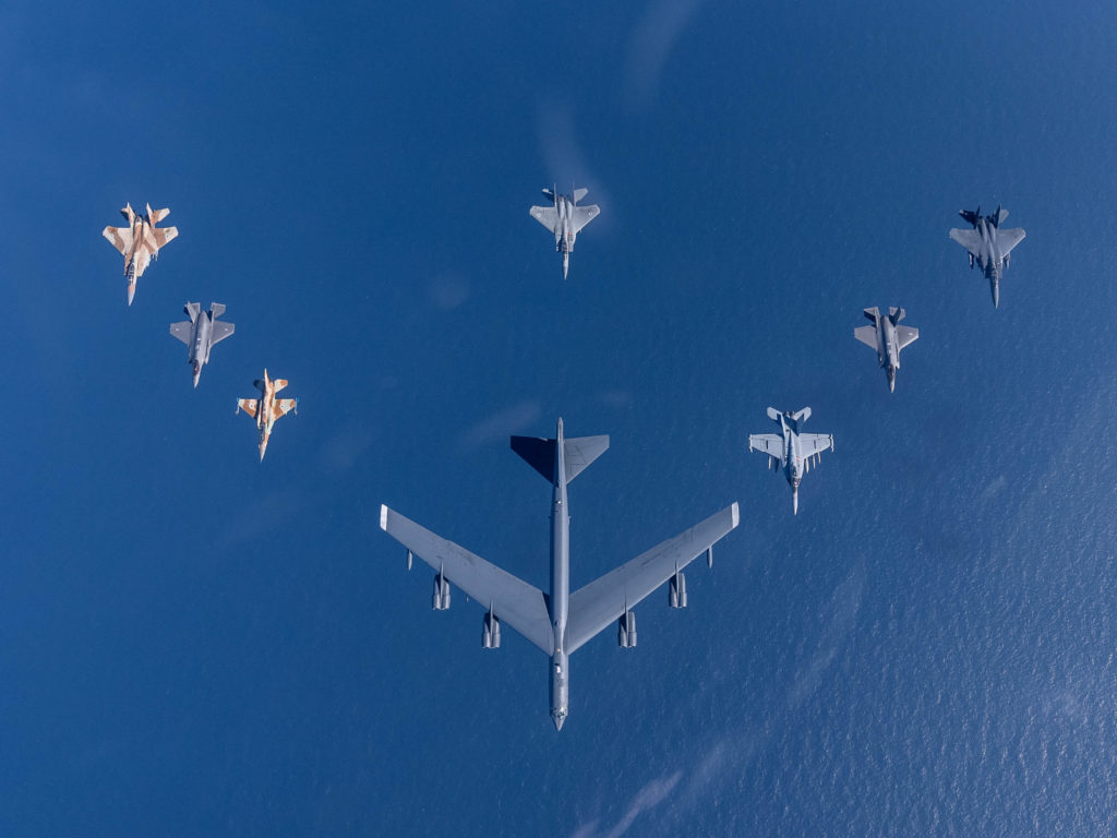 Photos: US-Israel Conclude Massive Exercise with F-35s, B-52s, and More ...