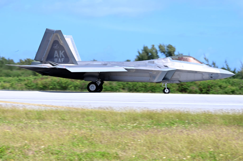 Photos: F-22s Deploy to Tinian for First Time as Part of ACE Exercise ...