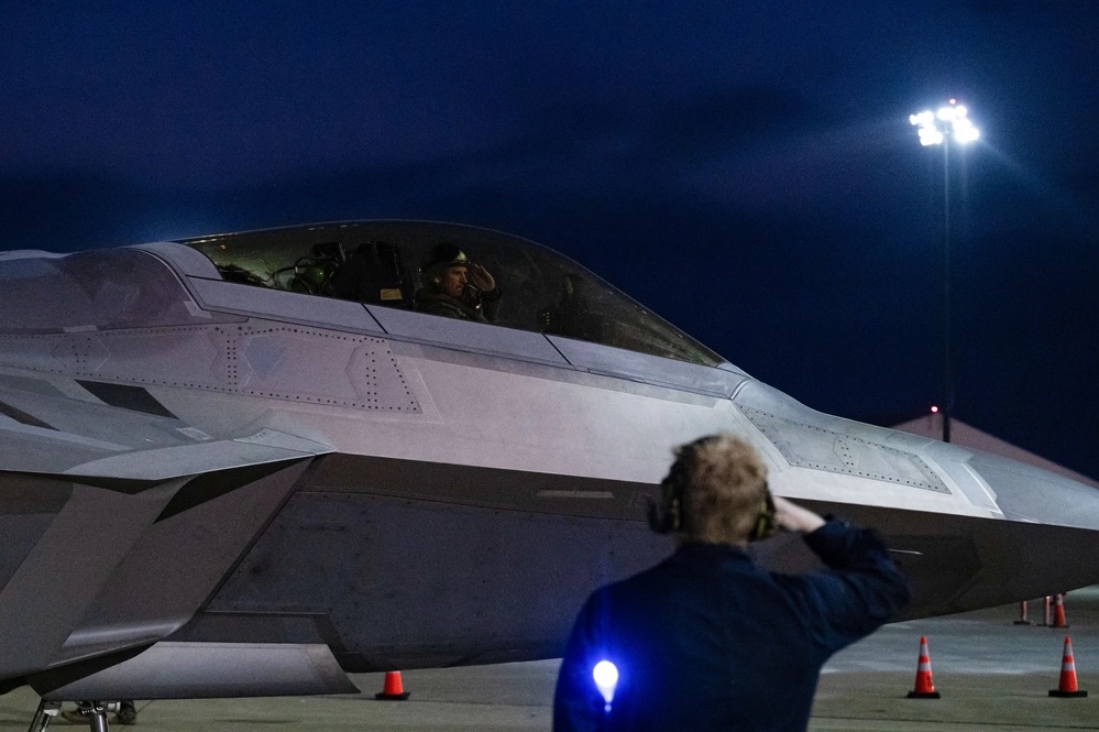 F-22 Raptors Deploy to Estonia to Bolster Baltic Air Defense