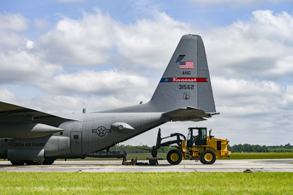 Guard C-130s Start Landing in Germany for Historic Air Defender Exercise
