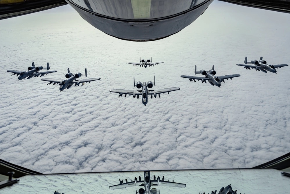 KC-135s Pull Off ‘Monumental’ Air Bridge to Get Scores of Aircraft to ...