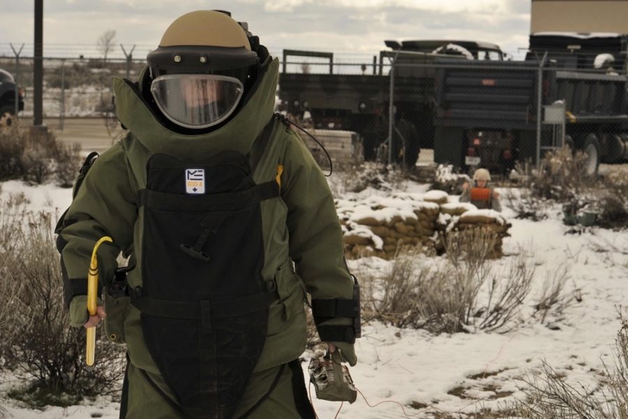 Air Force Bomb Techs Practice WWII Tactics for Near-Peer Fight