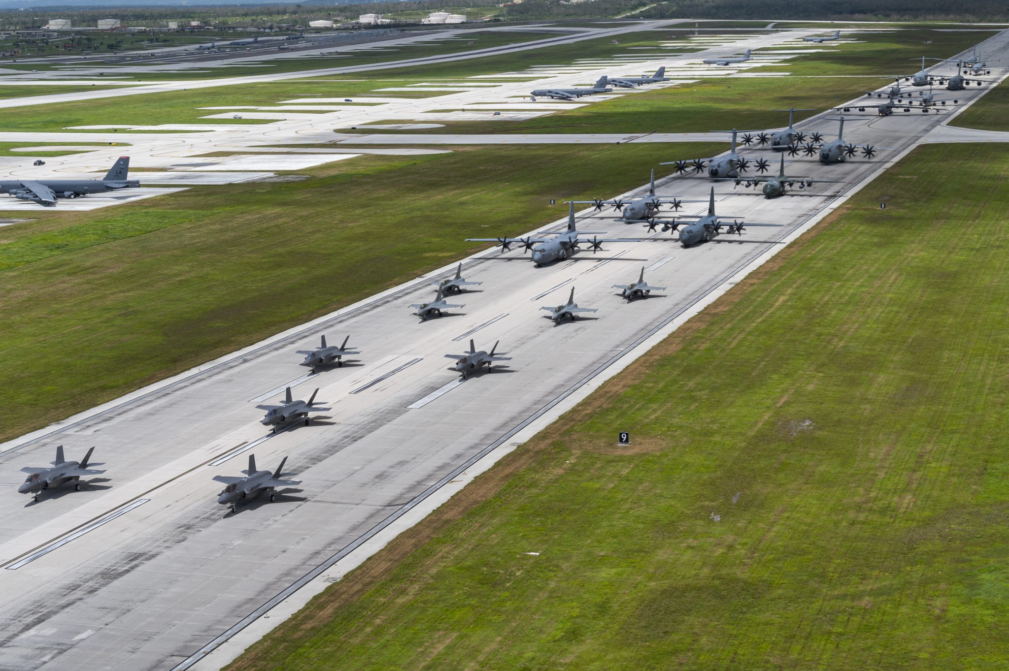 PHOTOS: Six Countries Contribute to Impressive Elephant Walk on Guam