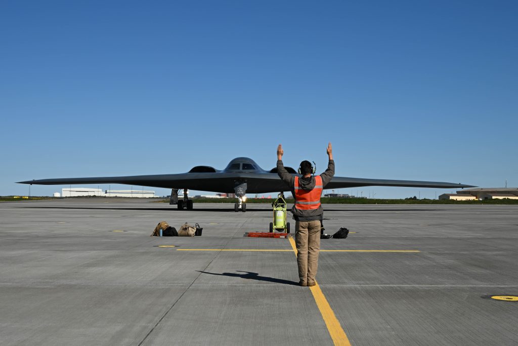 B-2s Land in Iceland for First Bomber Task Force in Months