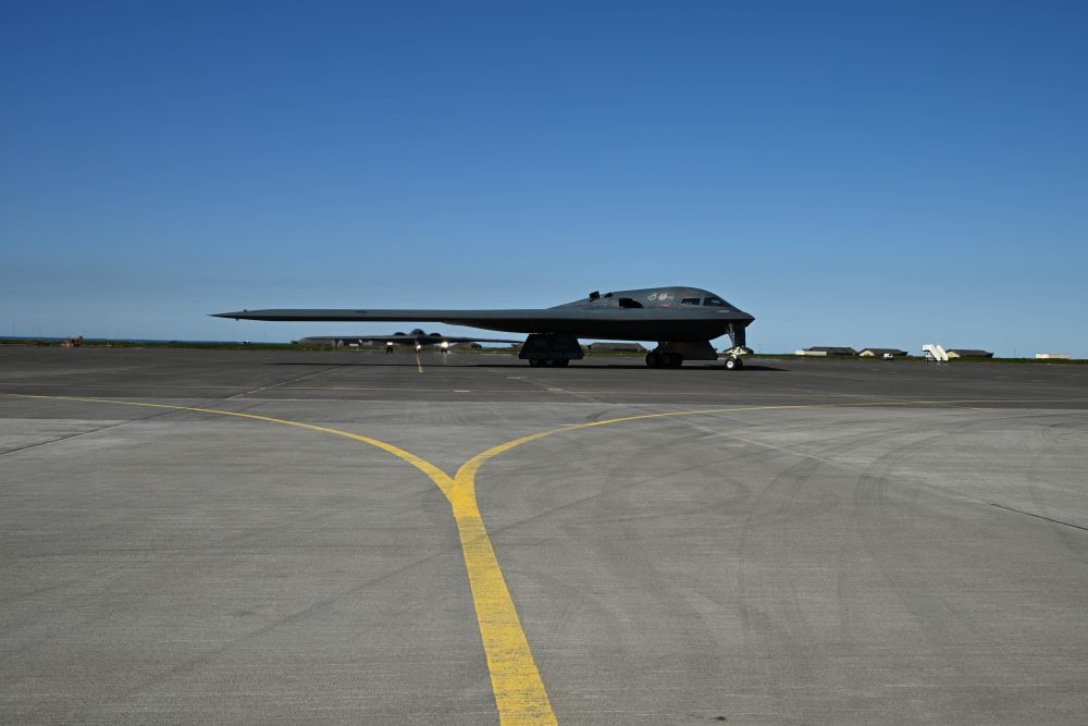 B-2s Land in Iceland for First Bomber Task Force in Months