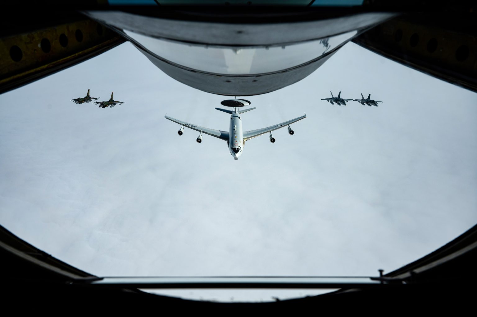 F-16s, AC-130, and More Operate over Remote Alaskan Regions