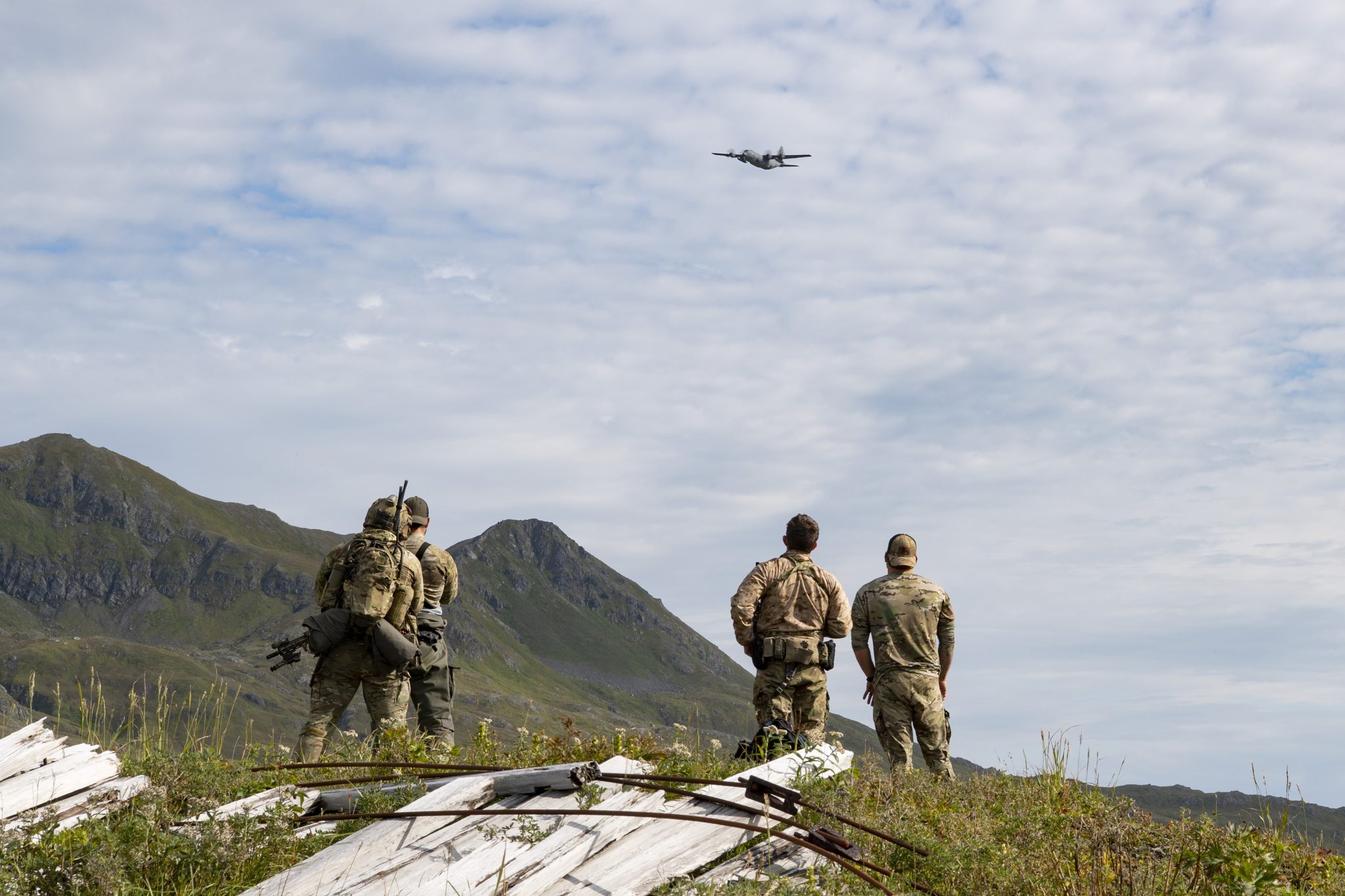 F-16s, AC-130, and More Operate over Remote Alaskan Regions