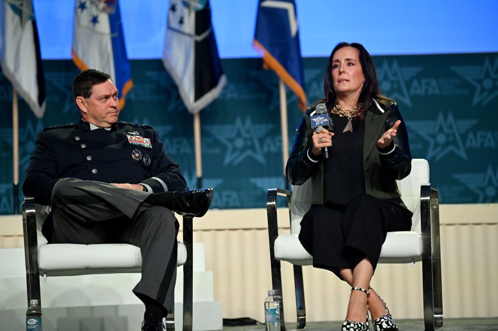 Learning to Cope: USAF, USSF Leaders and Spouses Share Struggles of ...