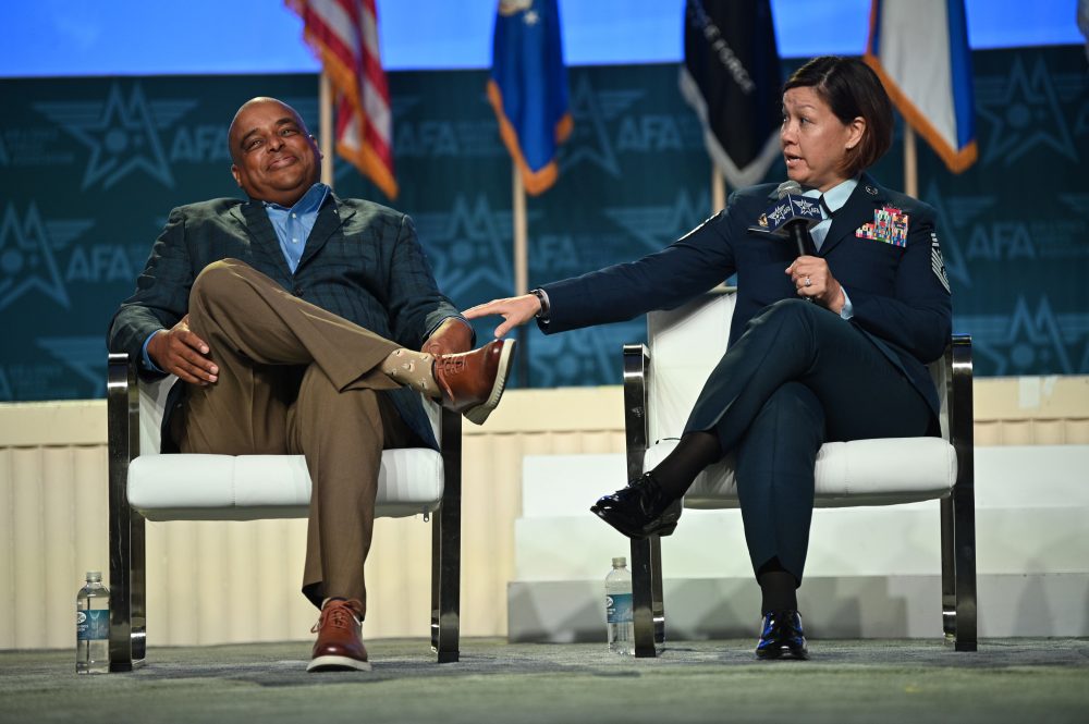 Learning to Cope: USAF, USSF Leaders and Spouses Share Struggles of ...