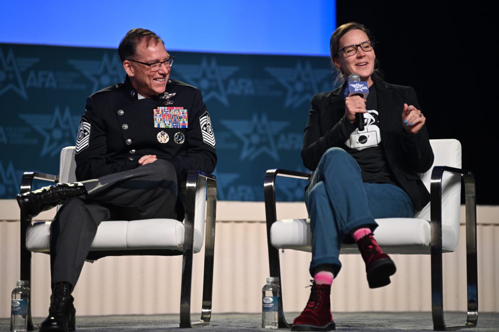 Learning to Cope: USAF, USSF Leaders and Spouses Share Struggles of ...