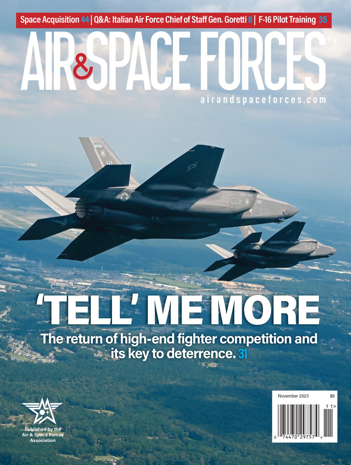 Magazine Issues Archive | Air & Space Forces Magazine