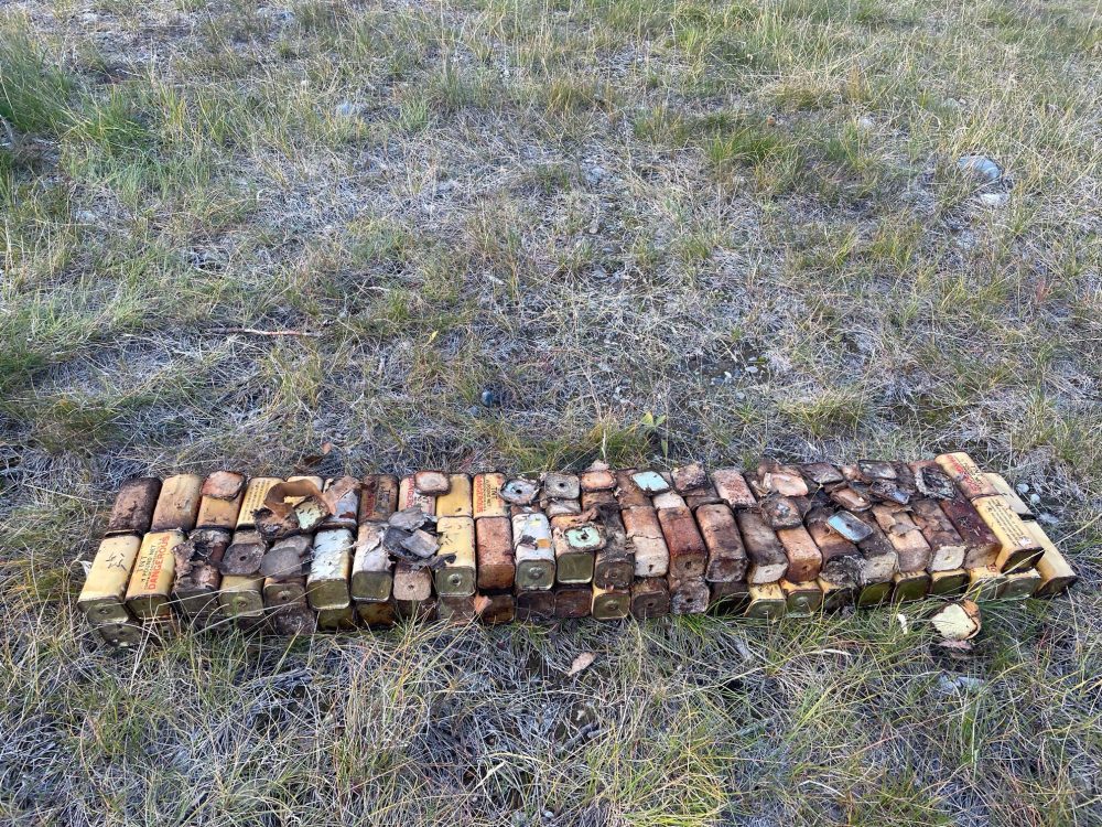 EOD Airmen Blow Up TNT Stash Found in Alaska