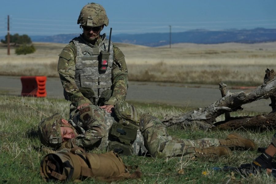 Airmen Learn Forklifts, Firearms, And More for Near-Peer Conflict