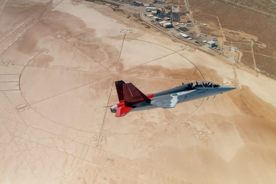 T-7A Red Hawk Arrives At Edwards For Next Phase of Flight Test