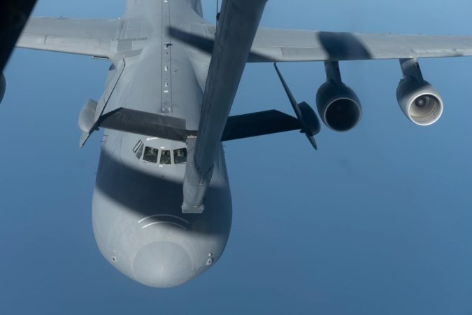 Airmen Turn C-5 Into ‘Huge Floating Gas Station’ with Refueling Experiment