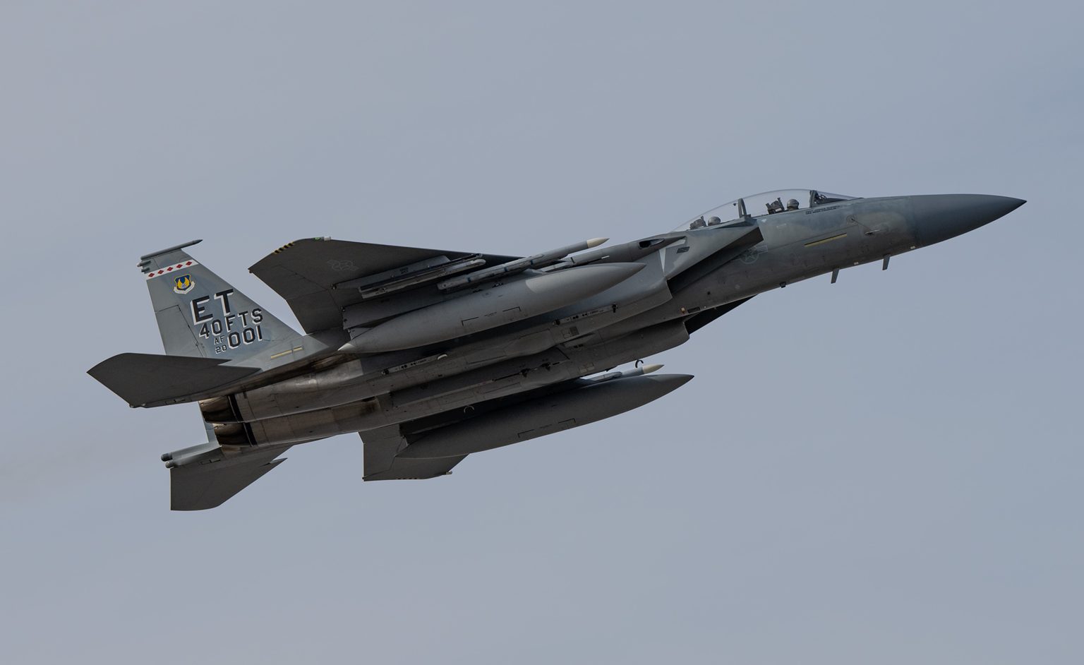 New F-15EX Fighters—Nos. 3 and 4—Arrive at Eglin for Testing