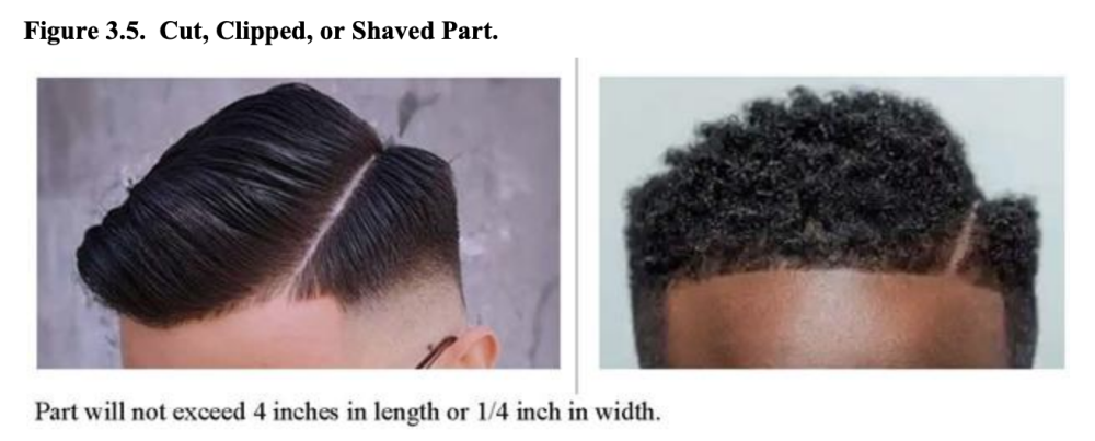 New Air Force Grooming Standards Charts: What's OK, What's Not