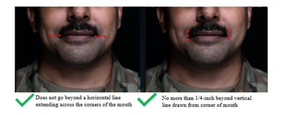 New Air Force Grooming Standards Charts: What's OK, What's Not