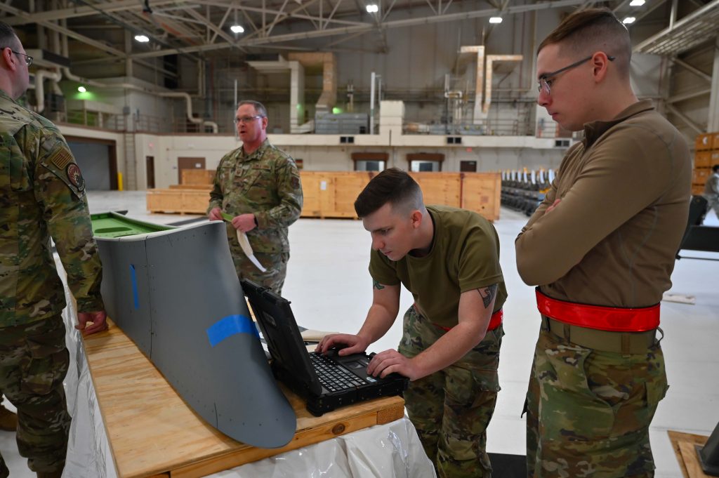 KC-46 at McConnell Starts Testing Wing Pods