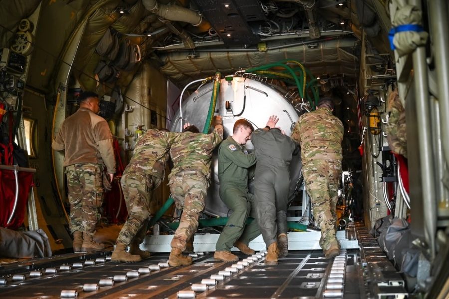 Aerial Spray Unit Tests Its Life-Saving Mission on New C-130J