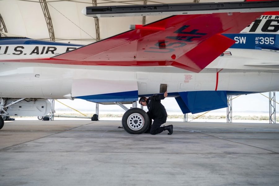 F-16 Demo Team Rolls Out 50th Anniversary Paint Scheme