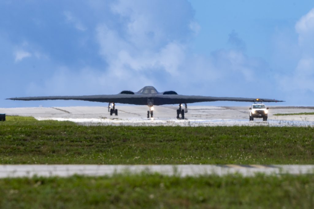 PHOTOS: B-2 Bombers Land on Guam for First Time in 5 Years