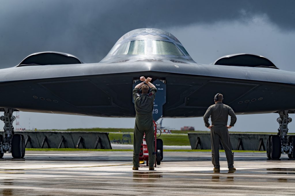 PHOTOS: B-2 Bombers Land on Guam for First Time in 5 Years