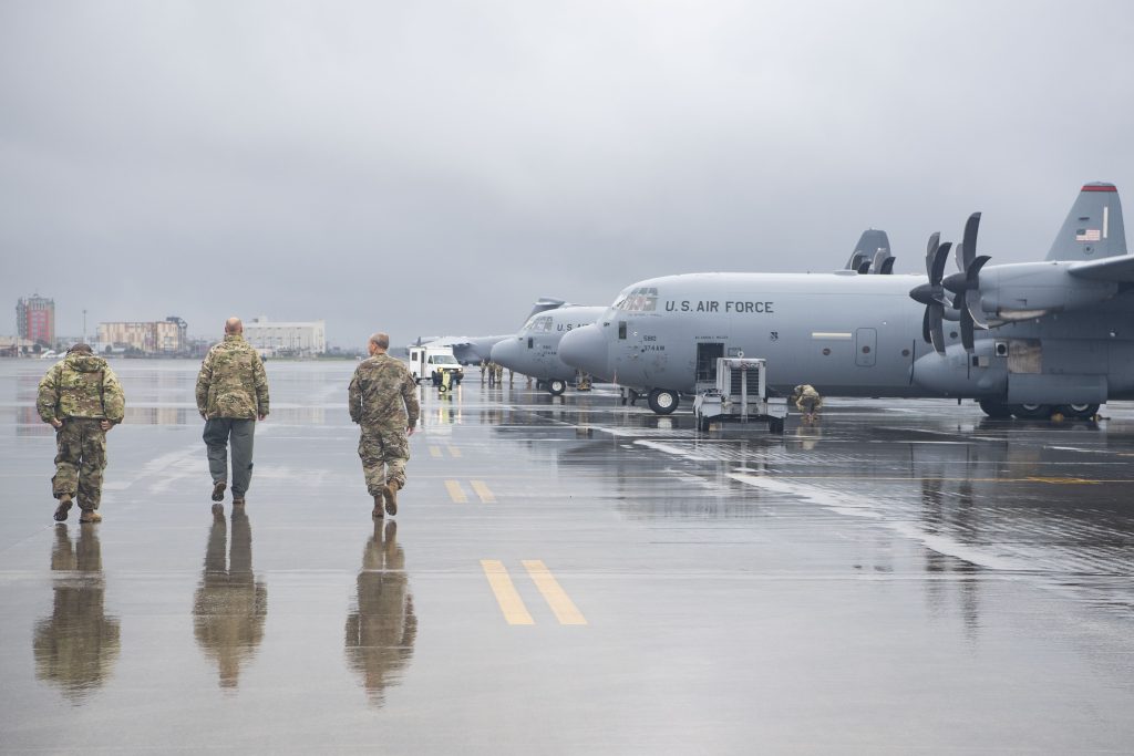 Yokota Evacuates C-130Js Ahead of Major Typhoon