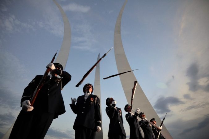 First Batch Of Space Force Guardians Become Honor Guards