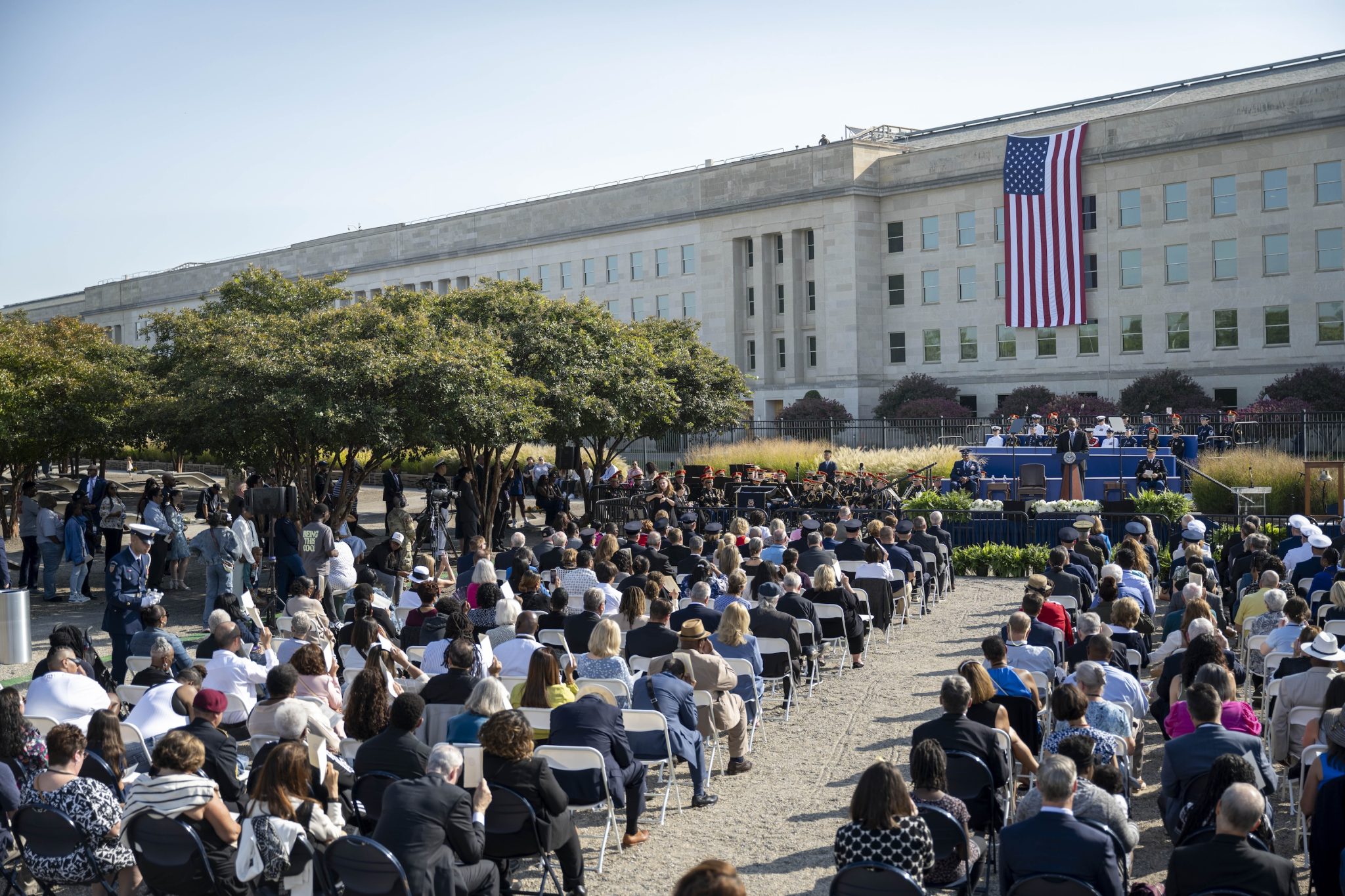 'We Work in a Memorial': Pentagon Leaders Remember 9/11